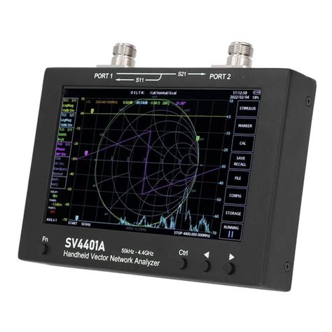 Vector Analyzer 7in Lcd Display Vna Antenna Analyzer Capacitive Touch For Filter Measurement