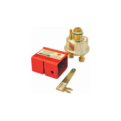 Battery Isolator Assy Red 125amp