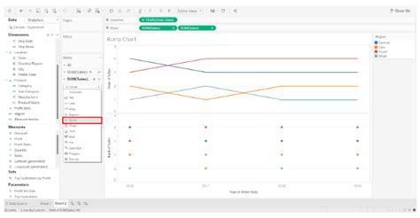 Tableau Bump Chart I Tutorials