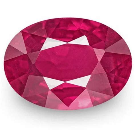 Pink Ruby Zoisite Gemstones Oval Shape 100 Pure Natural Ruby Material Pink Color Grade A