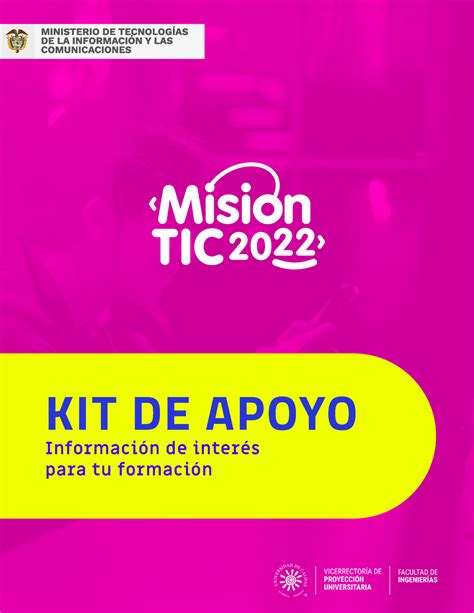 Kit de Apoyo V3 Excel KIT DE APOYO Información de interés para tu formación TU KIT DE APOYO