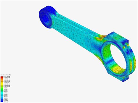 Tutorial 1 Connecting Rod Stress Analysis By Arthawirawan SimScale