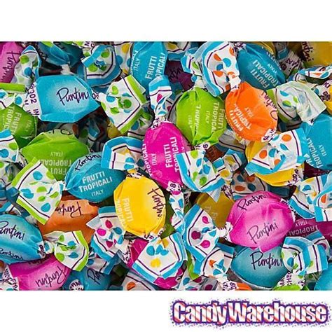 Puntini Candy Tropical Fruit Assortment 1200 Piece Bag Sale