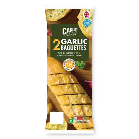 Garlic Baguettes 2 Pack Aldi Uk
