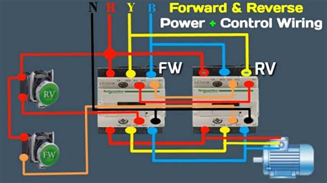 Understanding The Wiring Diagram For Forwardreverse Contactor
