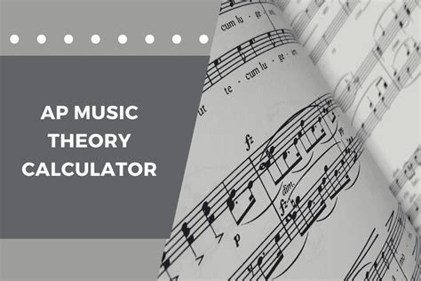 Ap Music Theory Calculator Brian C Jensen Scholarship Empowering