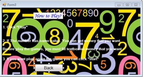 Screenshot Random Numbers Games Weareseventeenagain