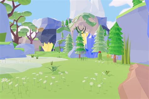 Nature Low Poly Megapack Built In Refreshed 3d Environments Unity Asset Store