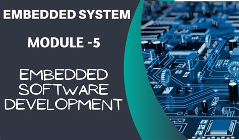 Embedded System Pe Ec 703a Important Questions And Answers Module 5 Embedded Software