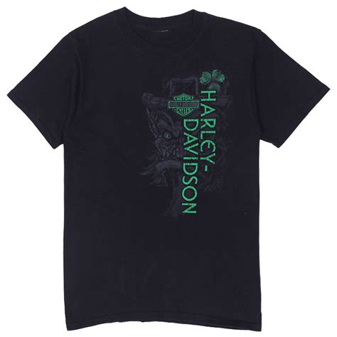 Shop Mens Harley Davidson Logo Black T Shirt Fashion Rerun
