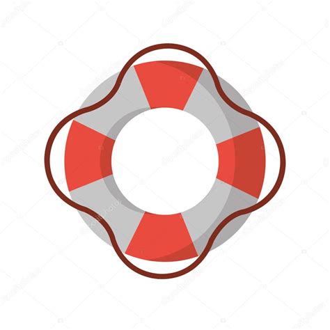 Isolated Float With Rope Design Stock Vector By Jemastock