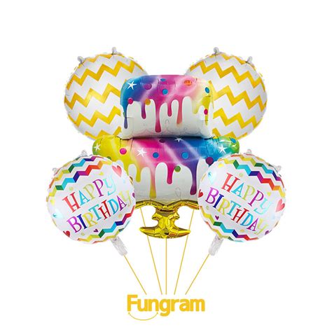 Custom Birthday Mylar Set Balloons Fabrication Manufacturer And Supplier