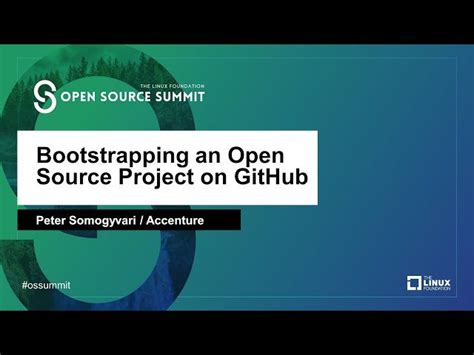 Free Video Bootstrapping An Open Source Project On Github From Linux