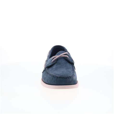 Sebago Portland Nubuck 7000ga0 A71 Mens Blue Loafers And Slip Ons Boat S