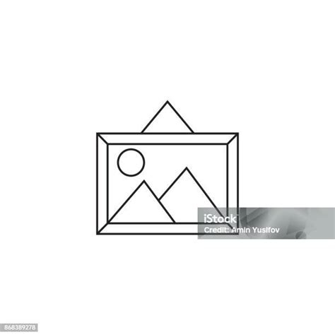 이미지 라인 아이콘 그림 윤곽선 벡터 로고 일러스트 레이 션 교육 공란에 대한 스톡 벡터 아트 및 기타 이미지 공란 날씨 날씬한 Istock