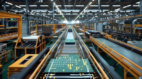 Dynamic Precision Electronics Assembly Line With Robotic Efficiency And