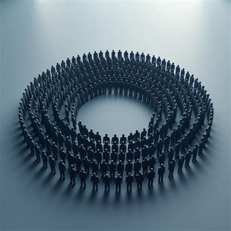 Free Concentric Human Circles Image Download At Stockcake