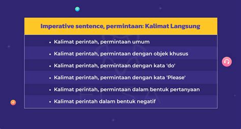 Imperative Sentence Definisi Jenis Dan Contoh Soal