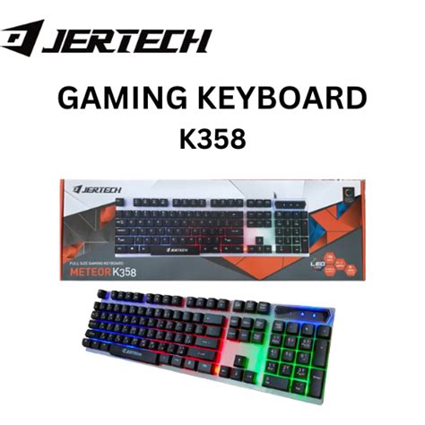 Jertech Usb Keyboard K358 Lazada