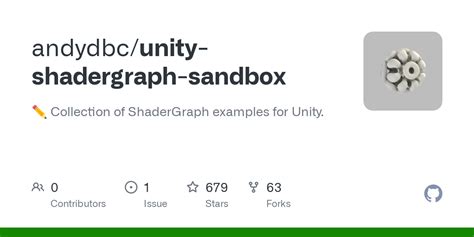 Github Andydbcunity Shadergraph Sandbox Pencil2 Collection Of Shadergraph Examples For Unity