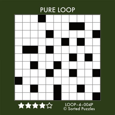 Pure Loop Loop 4 004p Sorted Puzzles