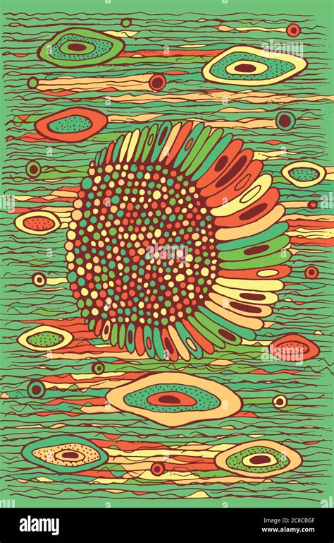 Psychedelic Sky Vector