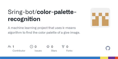 github sring bot color palette recognition a machine learning