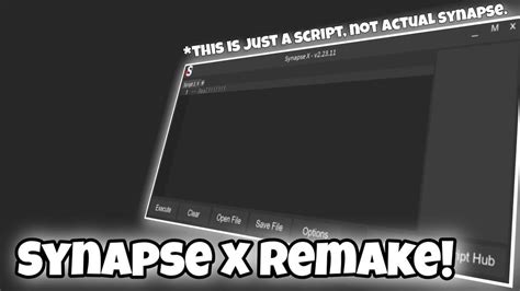 Synapse X Remake Script 11 1 R Robloxhackers