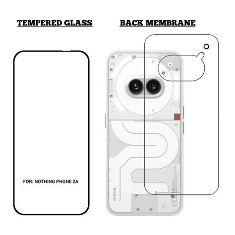 Nothing Phone 2A Ultra Smooth Tempered Glass Protector