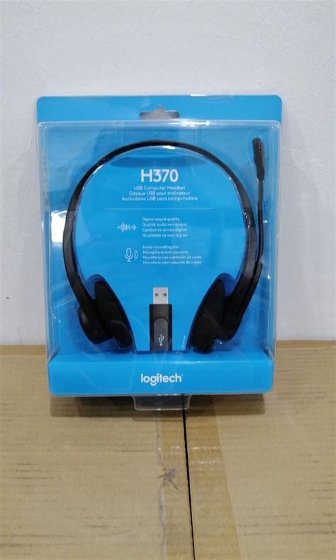 Logitech H 370 Wired Headset Audio Headphones And Headsets On Carousell