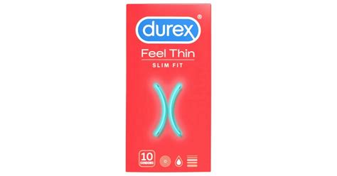 Durex Feel Thin Slim Fit Óvszer 6x10db Pepitahu