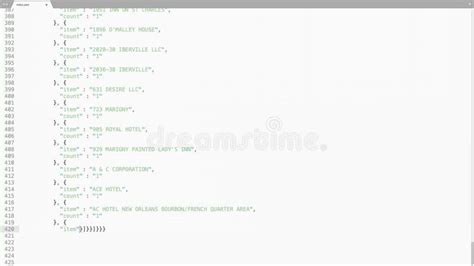 Json Programming Language Source Code Typing Effect Json Programmer
