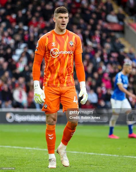 Fraser Forster Of Southampton During The Premier League Match Between