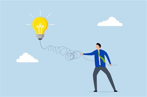 premium vector simplify complex business idea businessman unravels