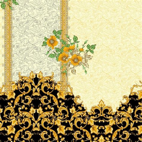 Premium Vector Digital Textile Design Ornament And Pattern