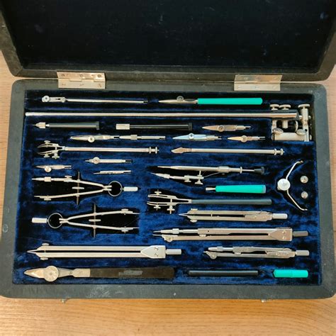 Professional Drawing Set Drafting Tools Drafting Set Drawing Instruments Big Case