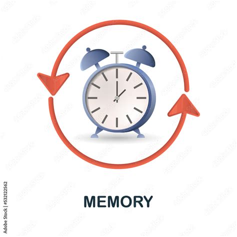 Memory Icon 3d Illustration From Cognitive Skills Collection Creative