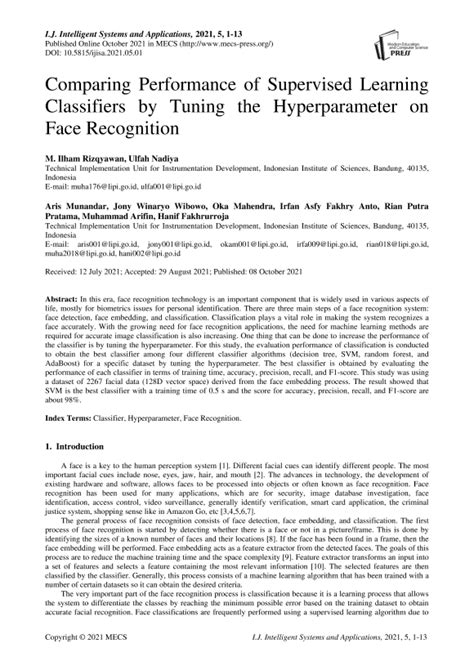 comparing performance of supervised learning classifiers by tuning the