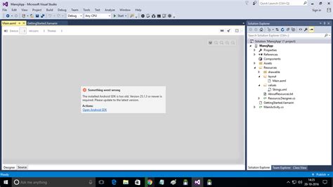 Xamarin A Valid Android Sdk Could Not Be Foundan Existing Sdk With