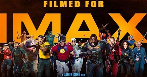 The Suicide Squad James Gunn Debuts New Imax Poster Reveals When