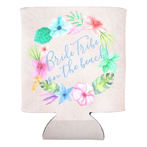 Create Your Own Cooler Zazzle Tropical Bachelorette Bride Tribe