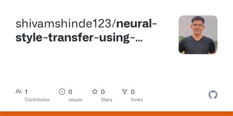 github shivamshinde123 neural style transfer using tensorflow and numpy