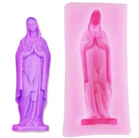 Molde De Silicona Virgen Elementos Dulces
