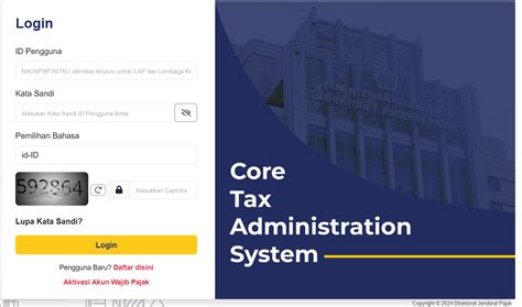 pendaftaran coretax coretax pajak asisten pajak