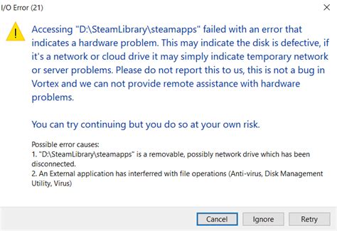 Error When Steam Library No Longer Exists · Issue 14288 · Nexus Modsvortex · Github