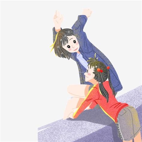 푸른 치마 빨간 옷 일러스트 만화 캐릭터 만화 캐릭터 무료 귀여운 소년 Png 일러스트 및 Psd 이미지 무료 다운로드 Pngtree