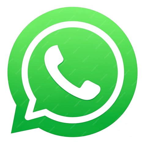 El Icono De Whatsaap Es El Logotipo De Whatsapp Imagen Premium
