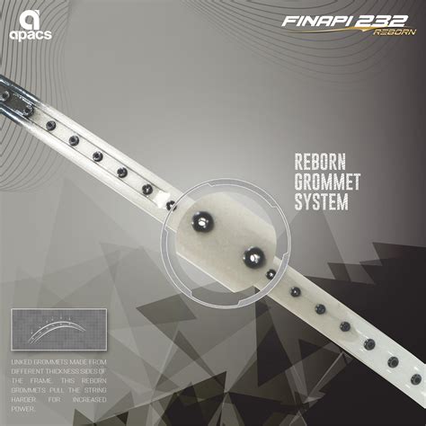 Apacs Finapi 232 Armor 38lbs Max Tension High Modulus Graphite Power Frame Unstrung