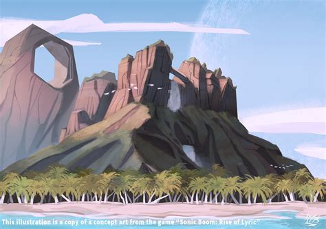 Sonic Level Concept Art