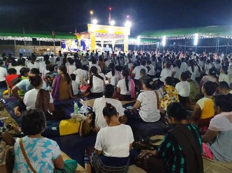 လှိုင်းဘွဲမြို့နယ်တွင် သာသနာ့ဆွေတော်မျိုးတော် ဝေယျာဝစ္စအသင်းမှ ကျင်းပပြုလုပ်သော ဒုတိယအကြိမ် သင